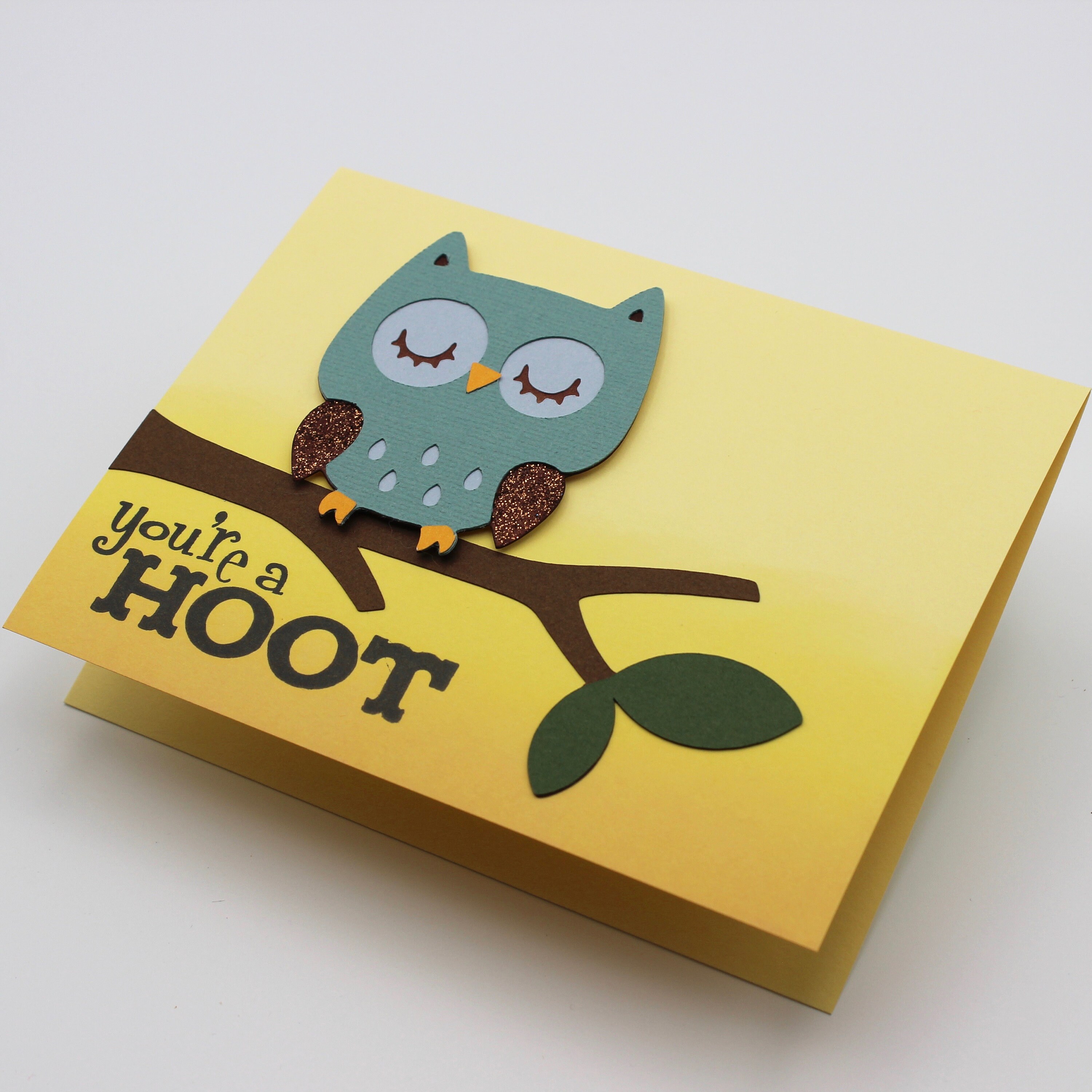 You're a Hoot Owl Card Owl Lover Card - Etsy