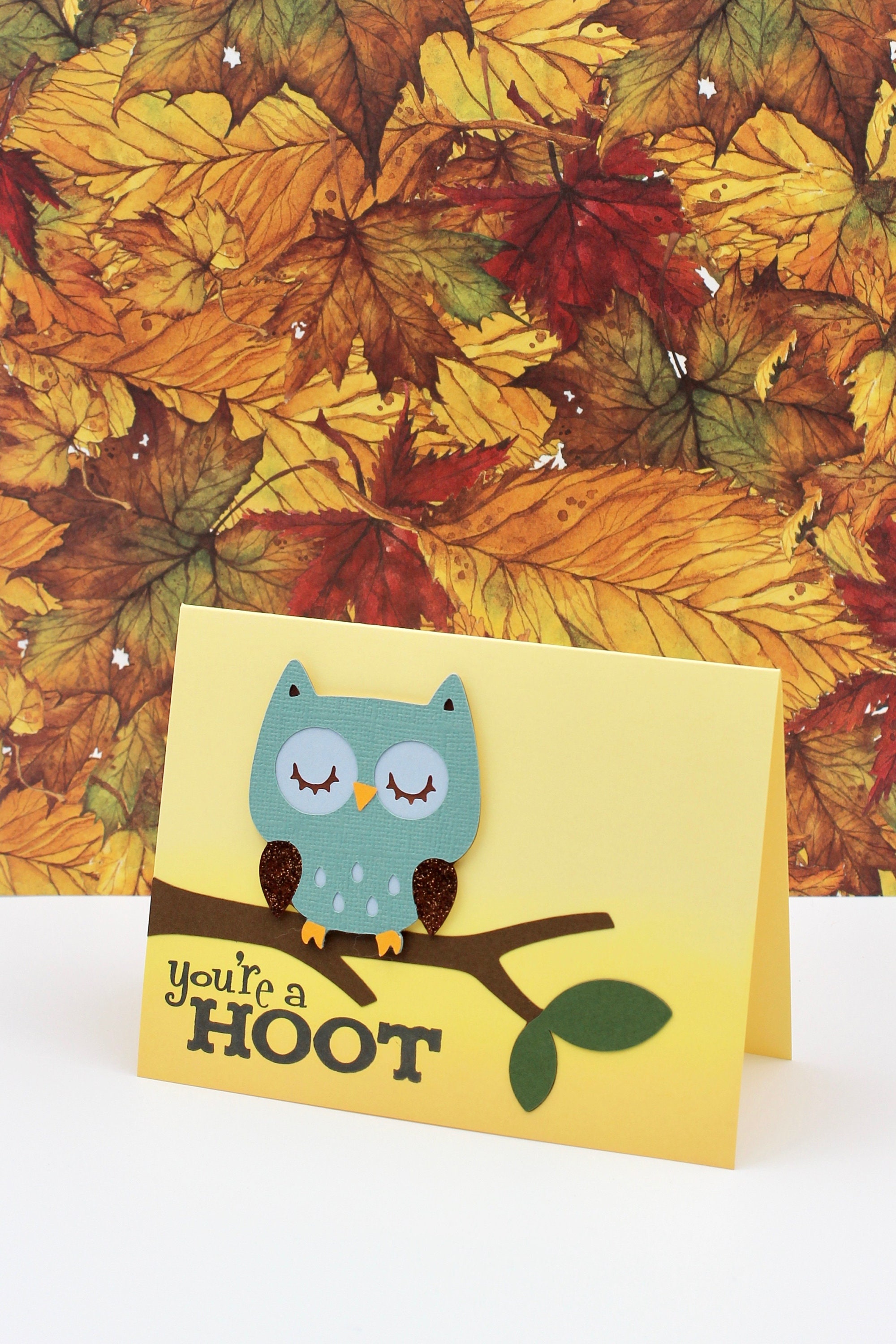 You're a Hoot Owl Card Owl Lover Card - Etsy