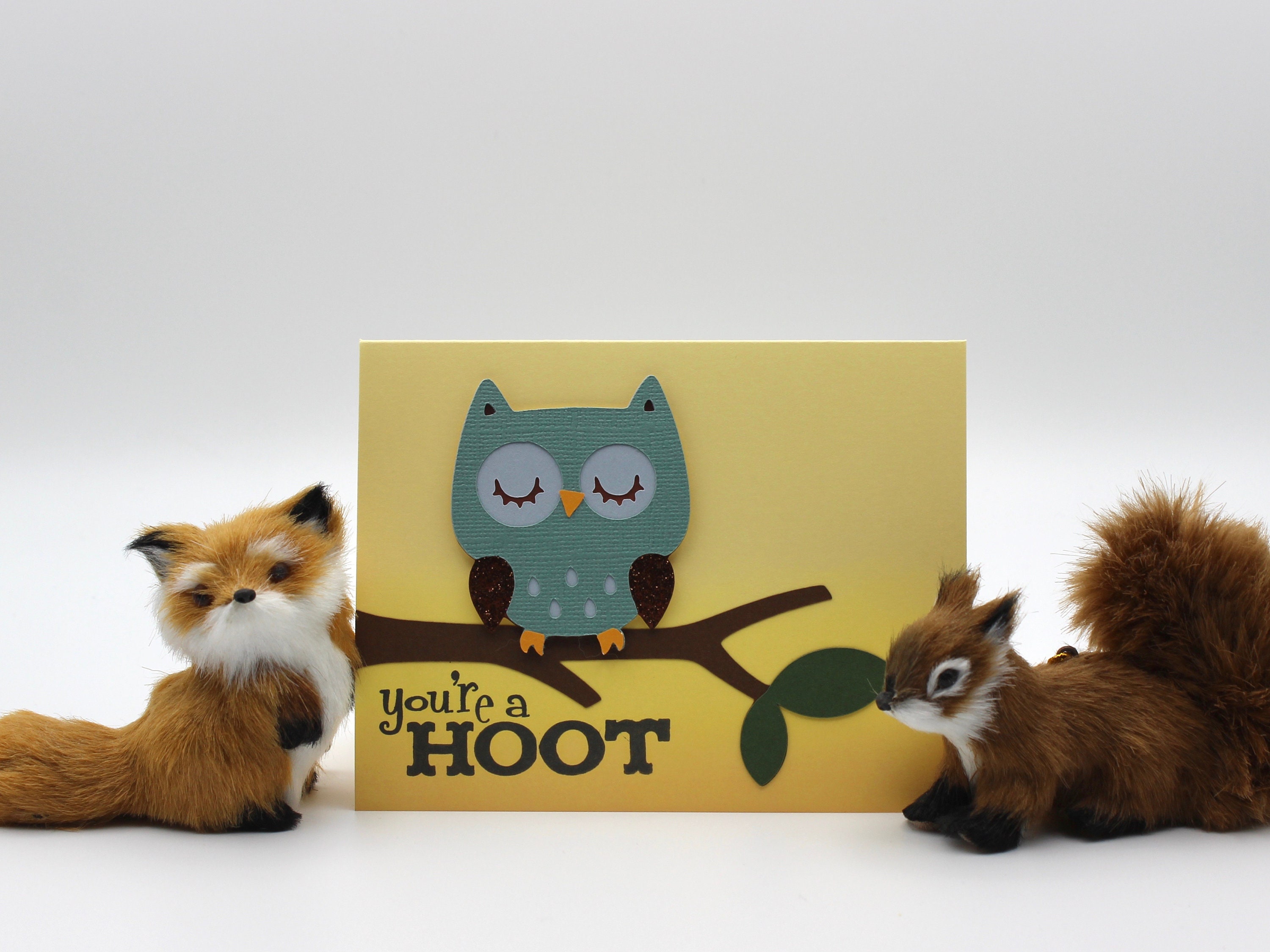 You're a Hoot Owl Card Owl Lover Card - Etsy