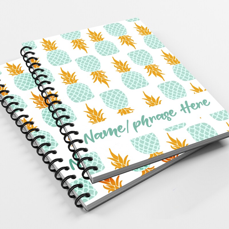Pineapple Notebook - Etsy