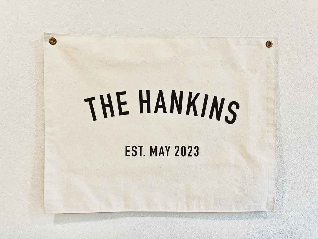 Last Name family Name Banner - Etsy