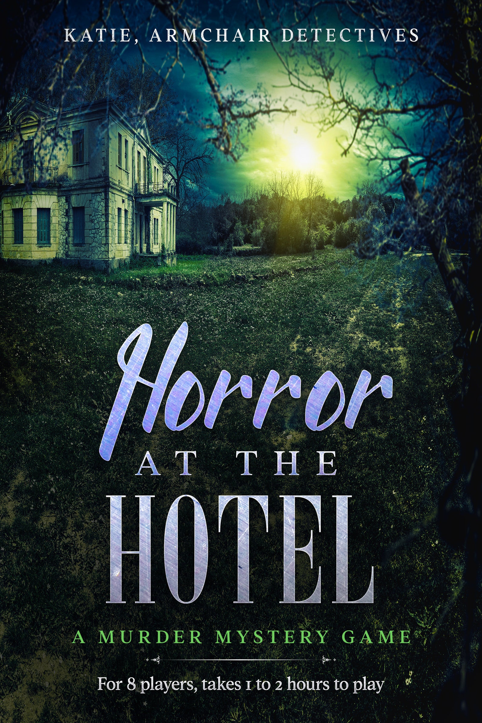 Horror Hotel Murder Mystery Game for 8 Players, Download, for Halloween ...