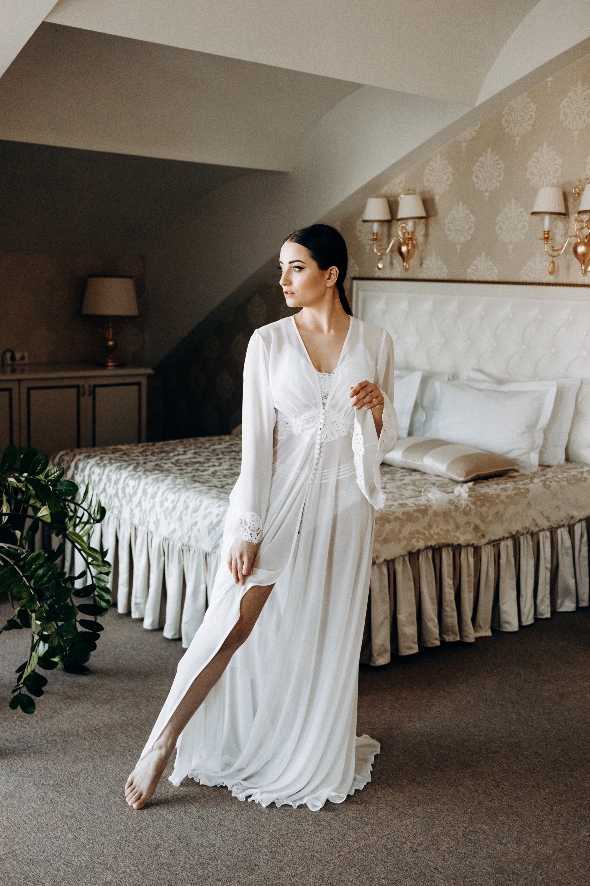 Colorful Boudoir Robe at James Barry blog