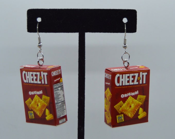 Cracker Box Earrings,mini Food Earrings,snack Earrings - Etsy