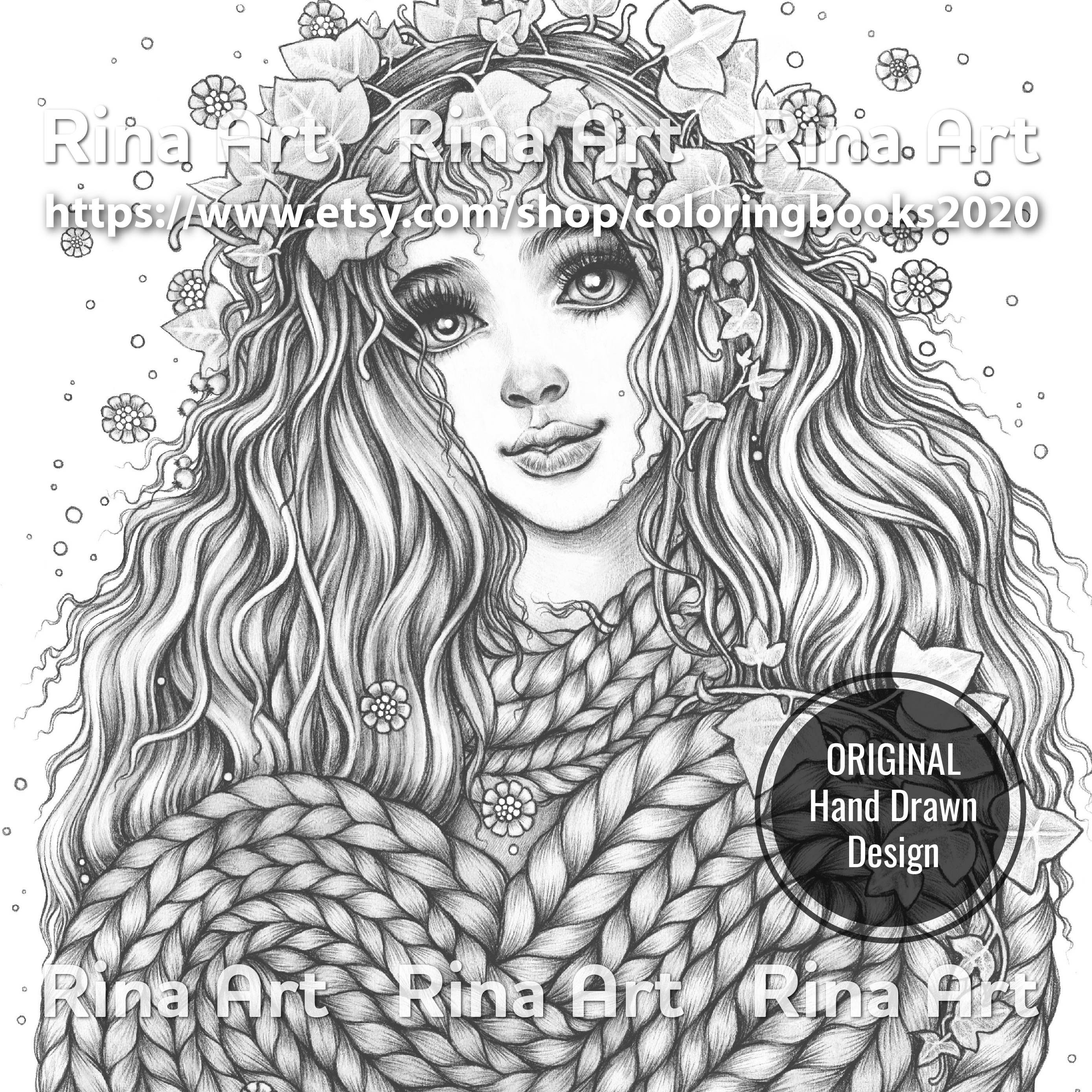 Knitted Heart | Coloring Page | Printable Adult Colouring Pages Book ...