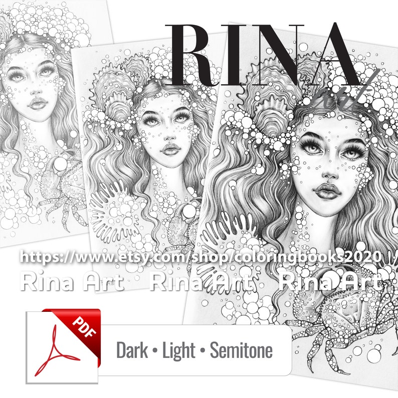 Sets 7 Coloring Page Printable Adult Colouring Pages Book - Etsy