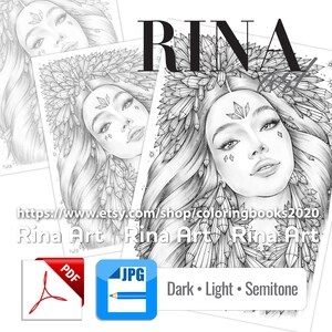 Kristal | Coloring Page | Printable Adult Colouring Pages Book ...