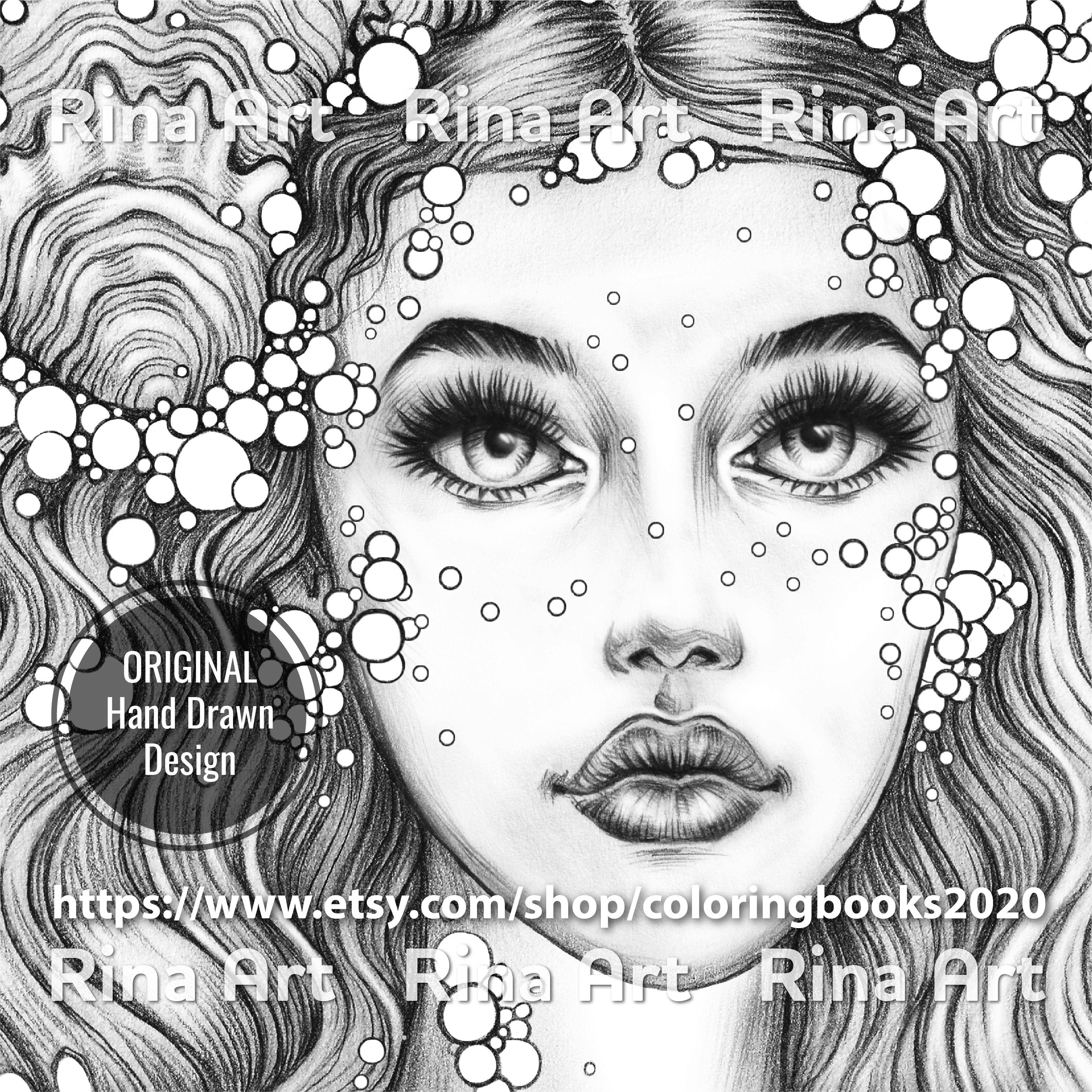 Pearl | Coloring Page | Printable Adult Colouring Pages Book | Download ...
