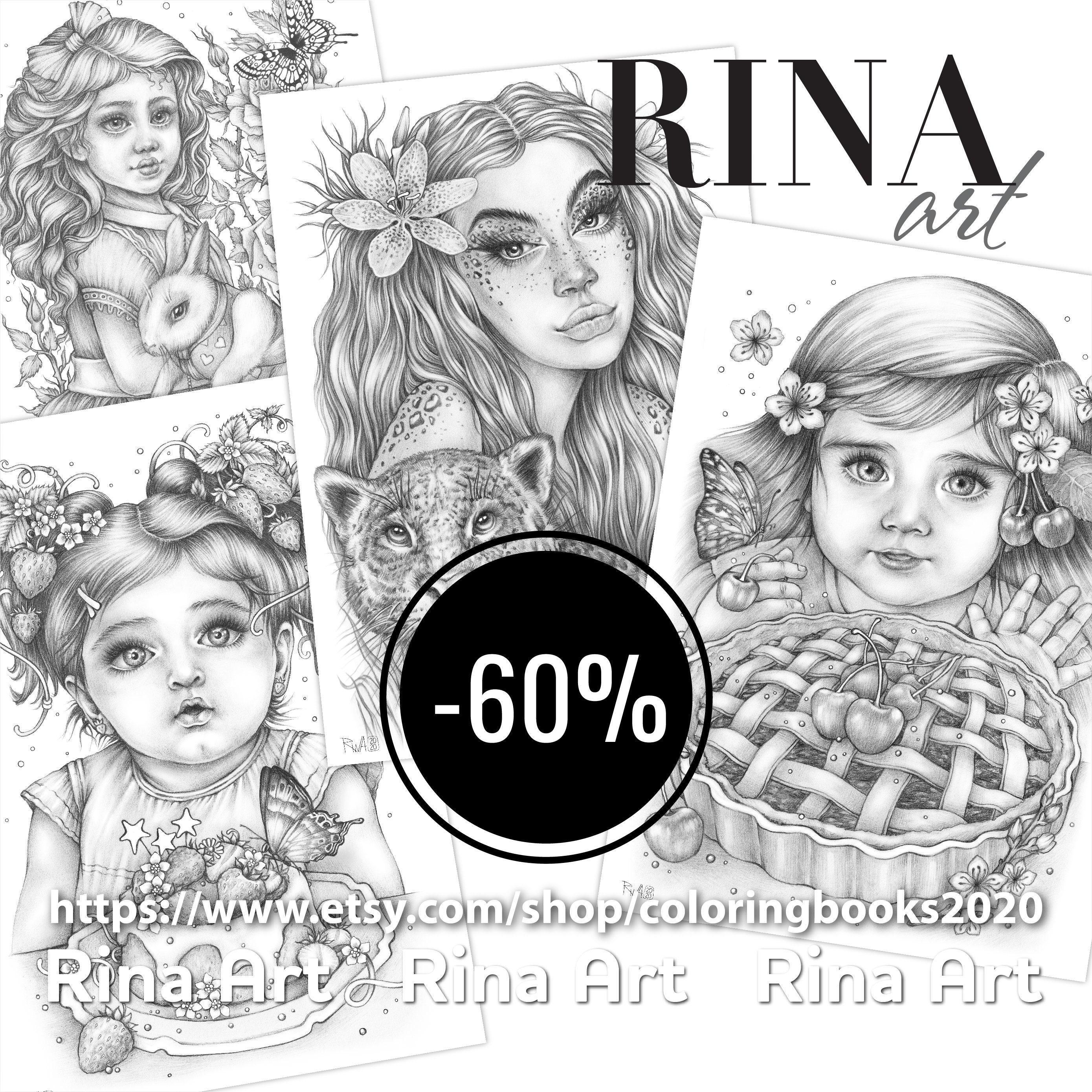 Sets 17 Coloring Page Printable Adult Colouring Pages Book - Etsy