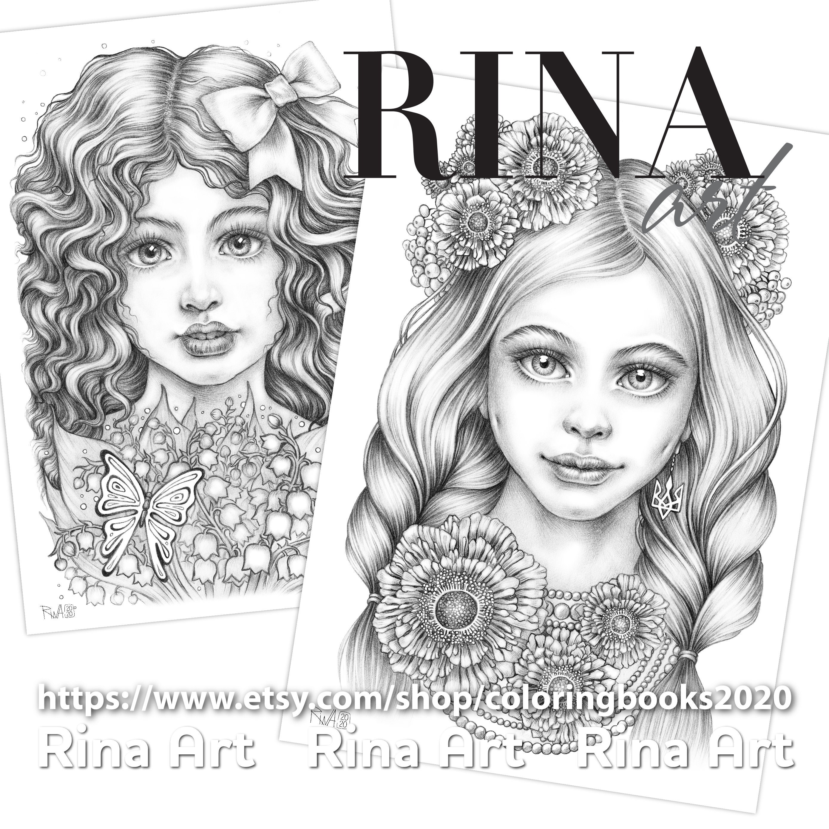 Super Set 5 Coloring Page Printable Adult Colouring Pages | Etsy