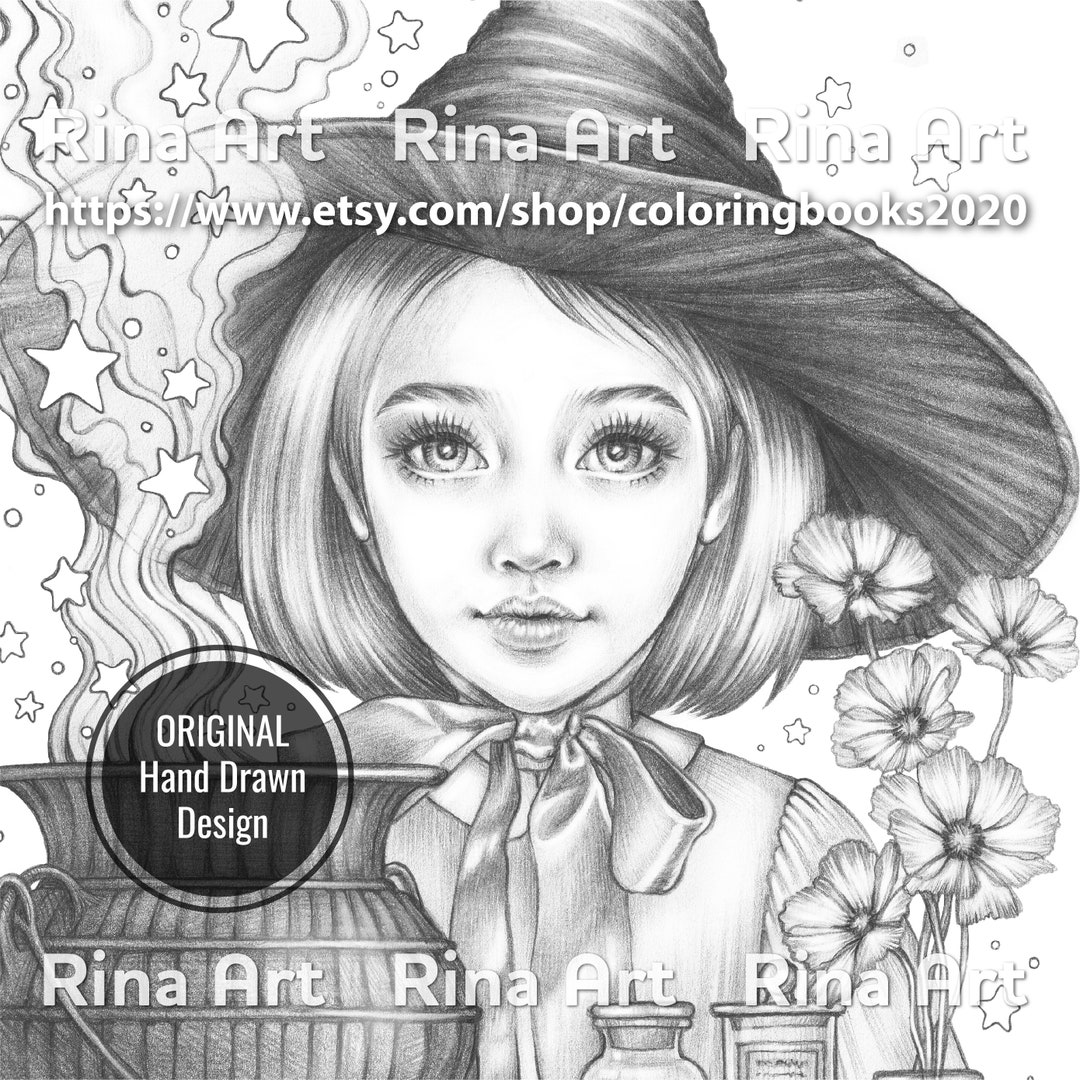 Magic Stars | Coloring Page | Printable Adult Colouring Pages Book ...