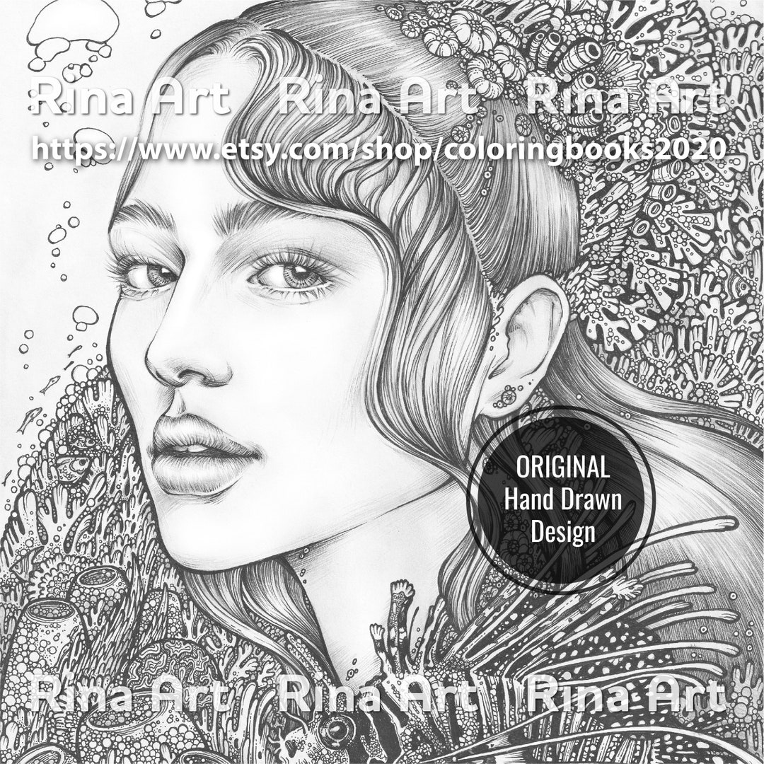 Coral Reef | Coloring Page | Printable Adult Colouring Pages Book ...