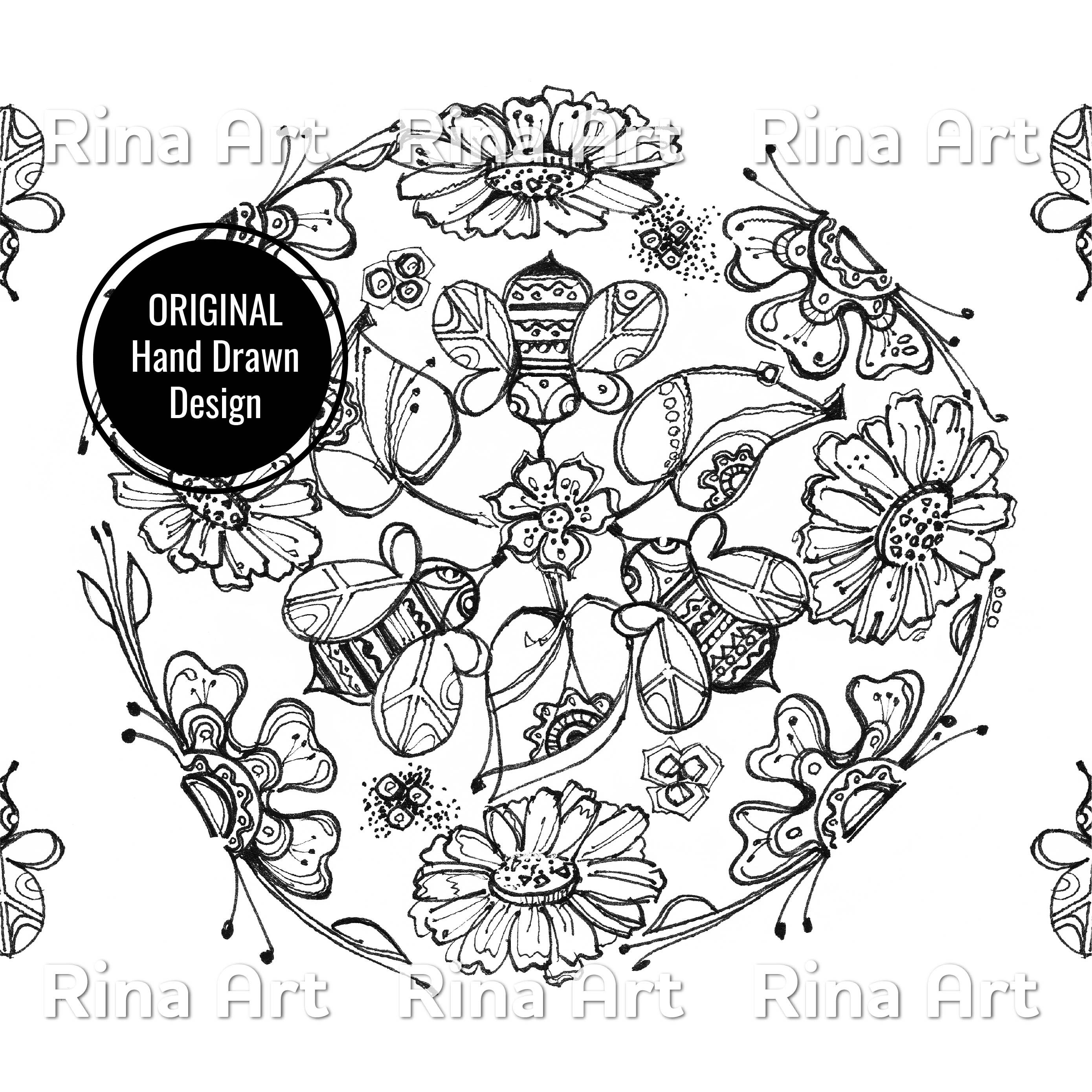 Meadow Coloring Page
