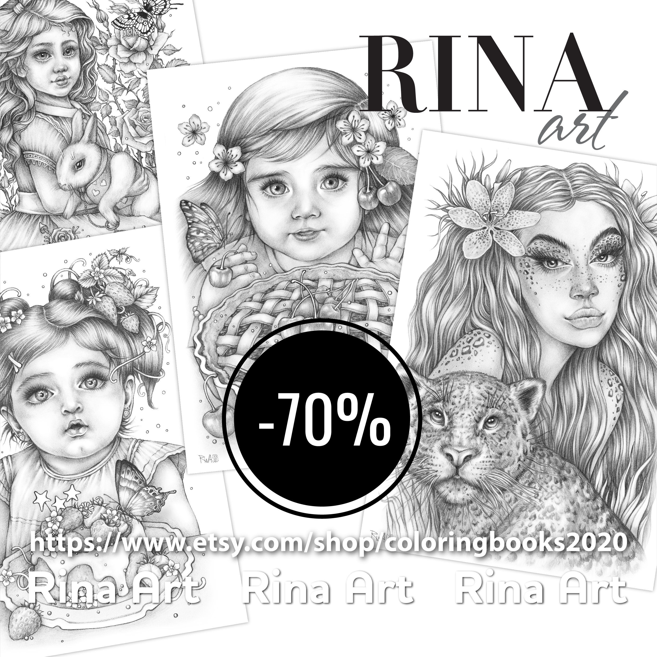 Super Set 6 Coloring Page Printable Adult Colouring Pages - Etsy UK