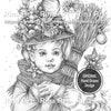 Fortune-teller Coloring Page Printable Adult Colouring Pages Book ...
