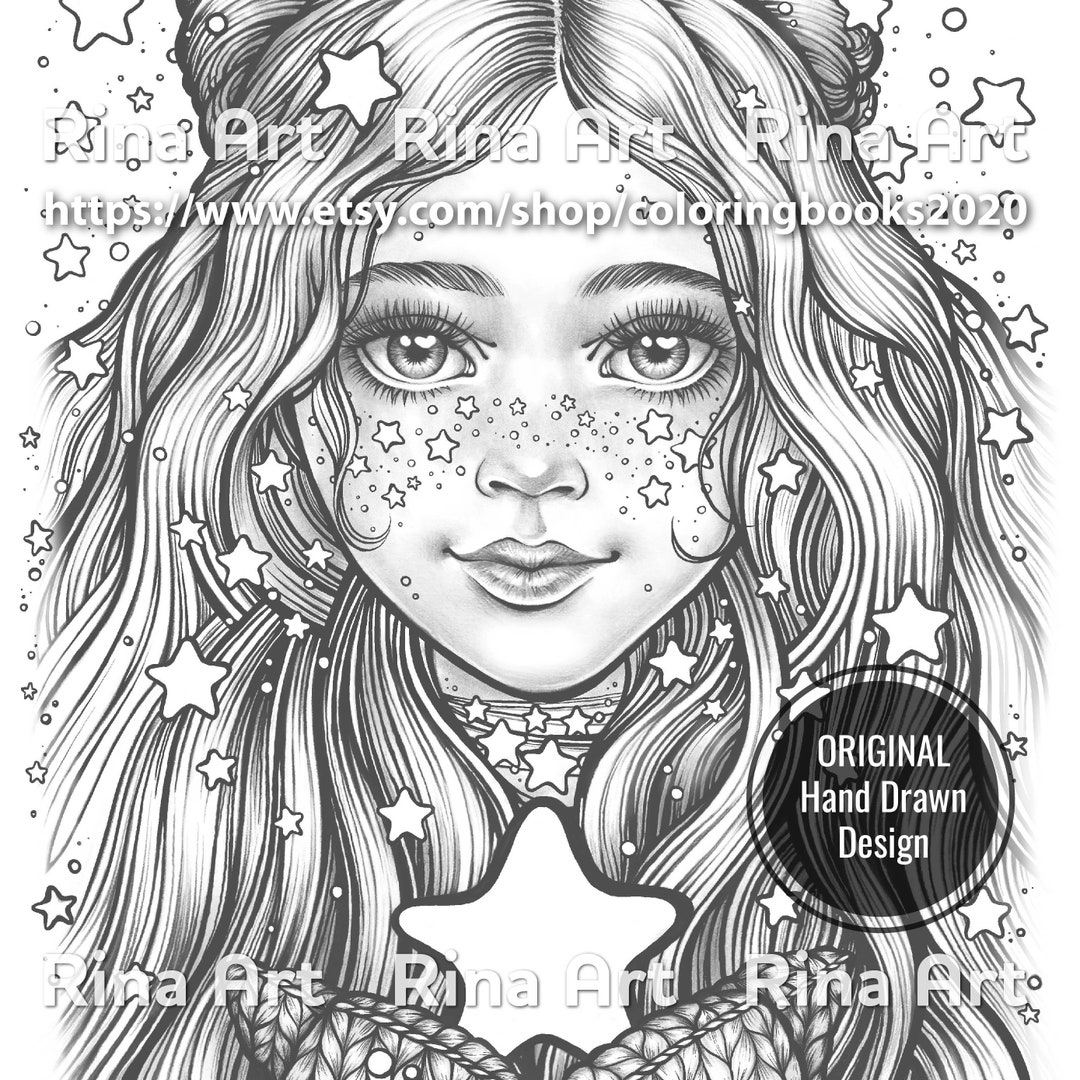 Make a Wish | Coloring Page | Printable Adult Colouring Pages Book ...