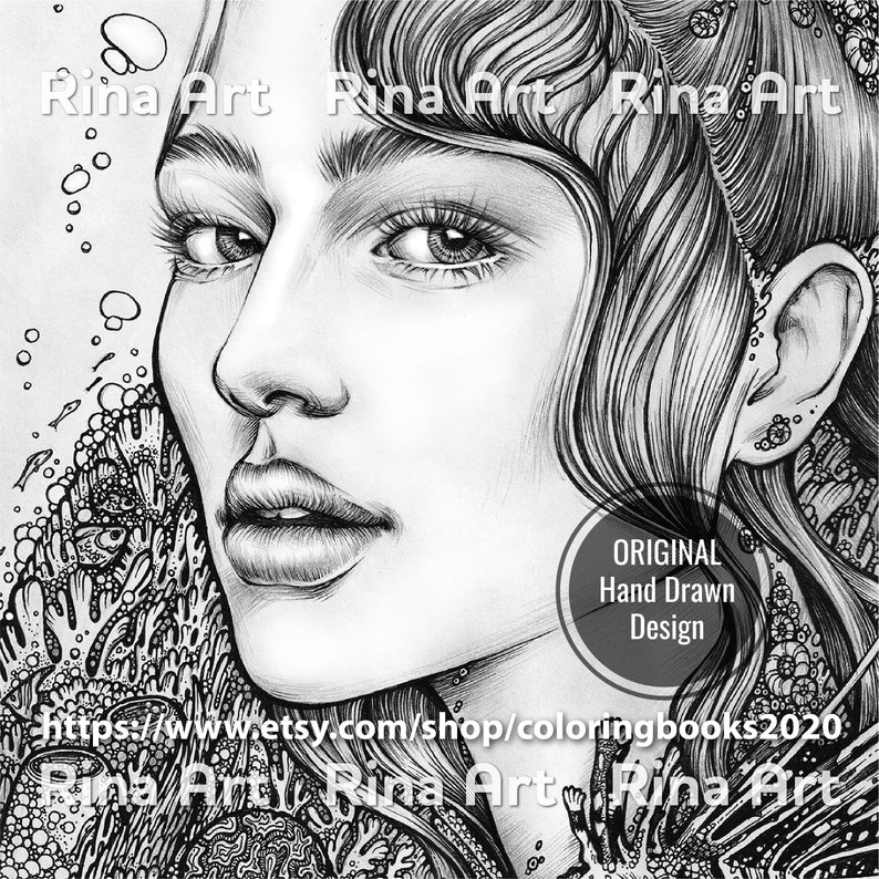 Coral Reef | Coloring Page | Printable Adult Colouring Pages Book ...