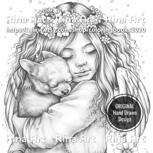 Little Keeper | Coloring Page | Printable Adult Colouring Pages Book ...