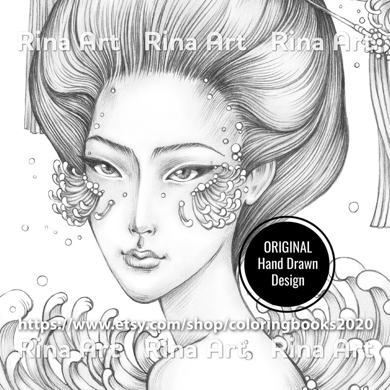 Sets 7 Coloring Page Printable Adult Colouring Pages Book - Etsy