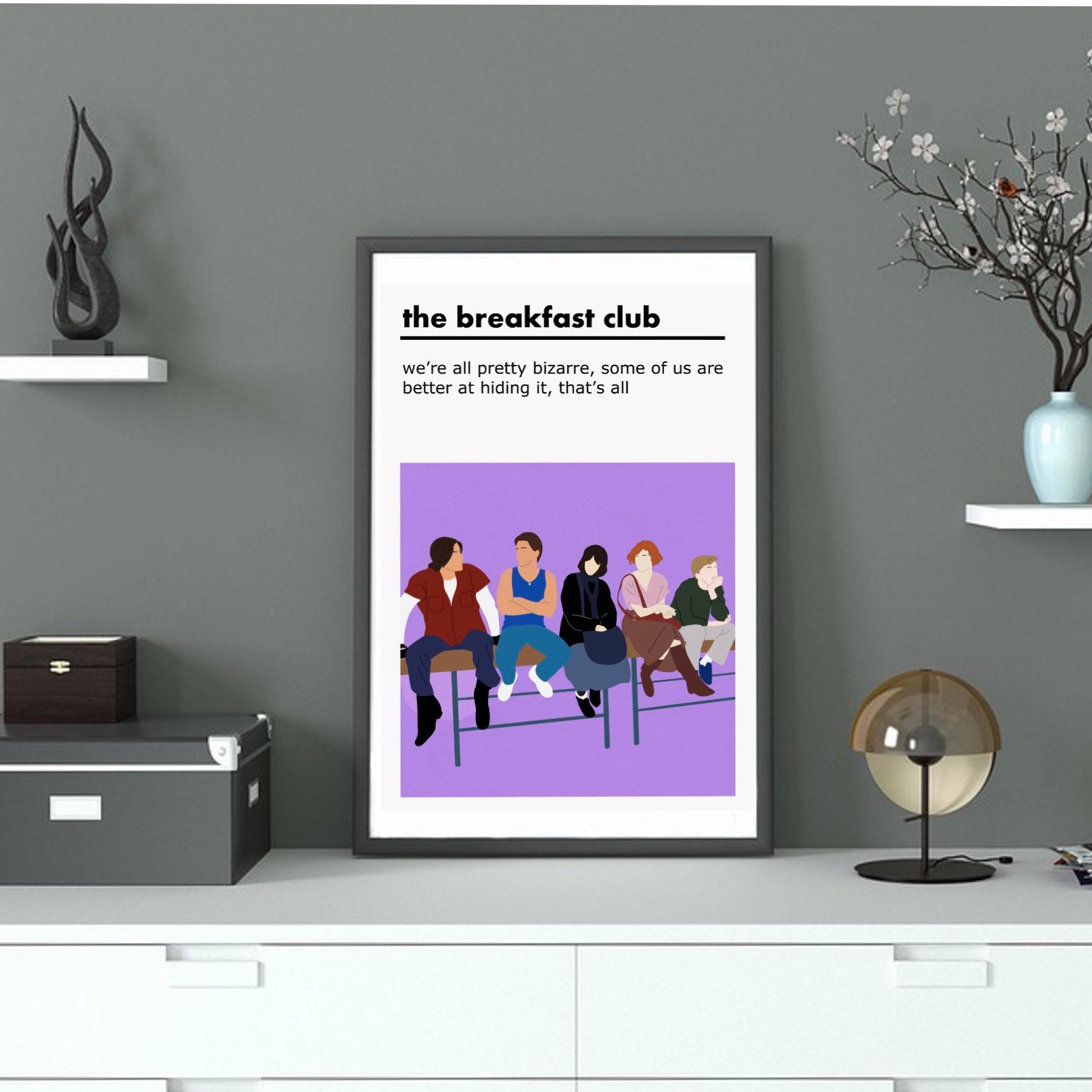 The Breakfast Club Poster / Print - Etsy