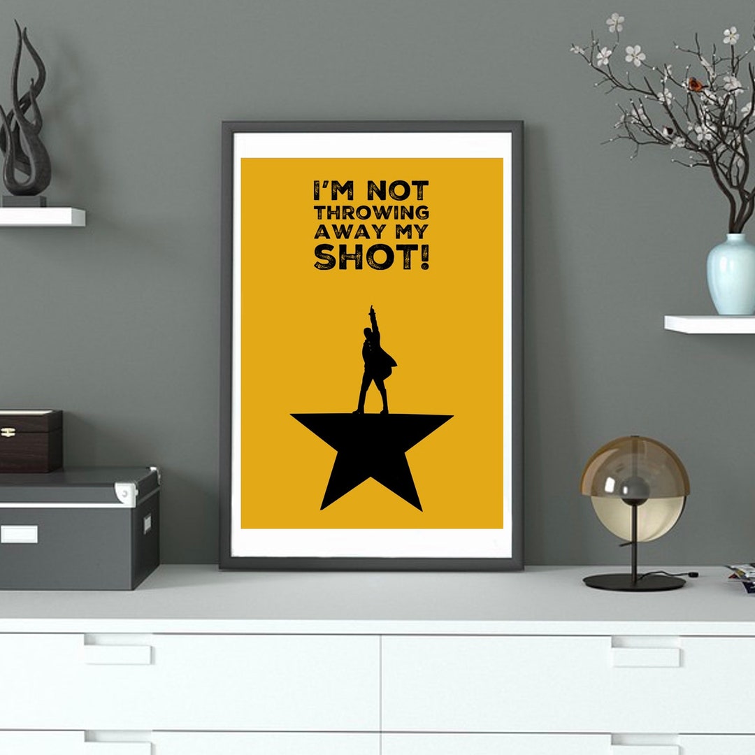 Hamilton Musical Poster / Print - Etsy