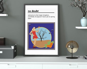 No Doubt Poster - Etsy