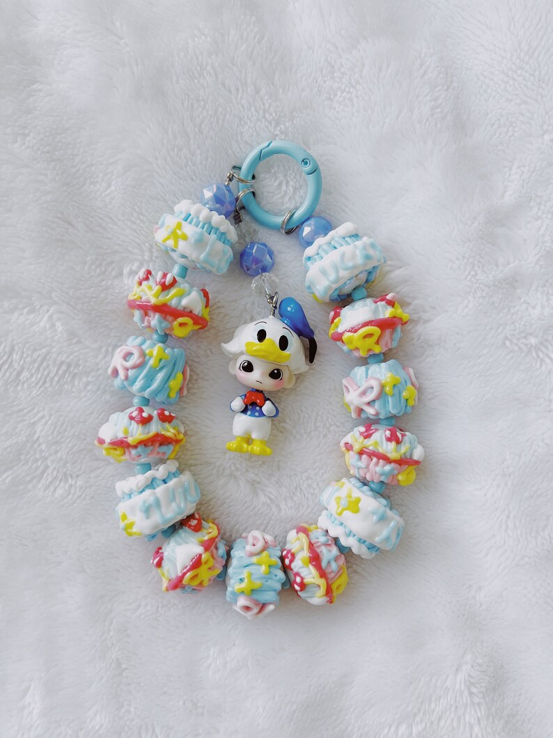 Cute Handcrafted Bag & Phone Charms Pop Beans Popmart Tnt Space ...