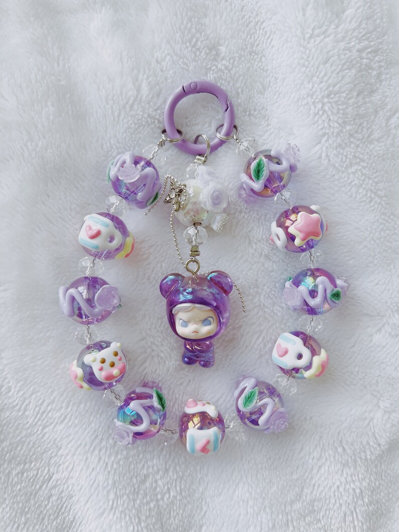 Cute Handcrafted Bag & Phone Charms Pop Beans Popmart Tnt Space ...