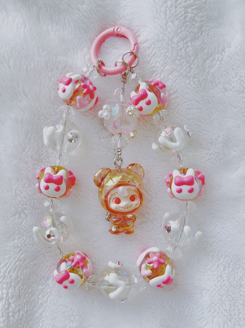 Cute Handcrafted Bag & Phone Charms Pop Beans Popmart Tnt Space ...