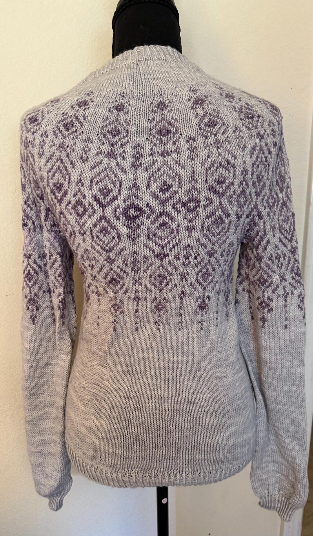 Hand-knit Top Made of Merino Wool and Nylon. - Etsy