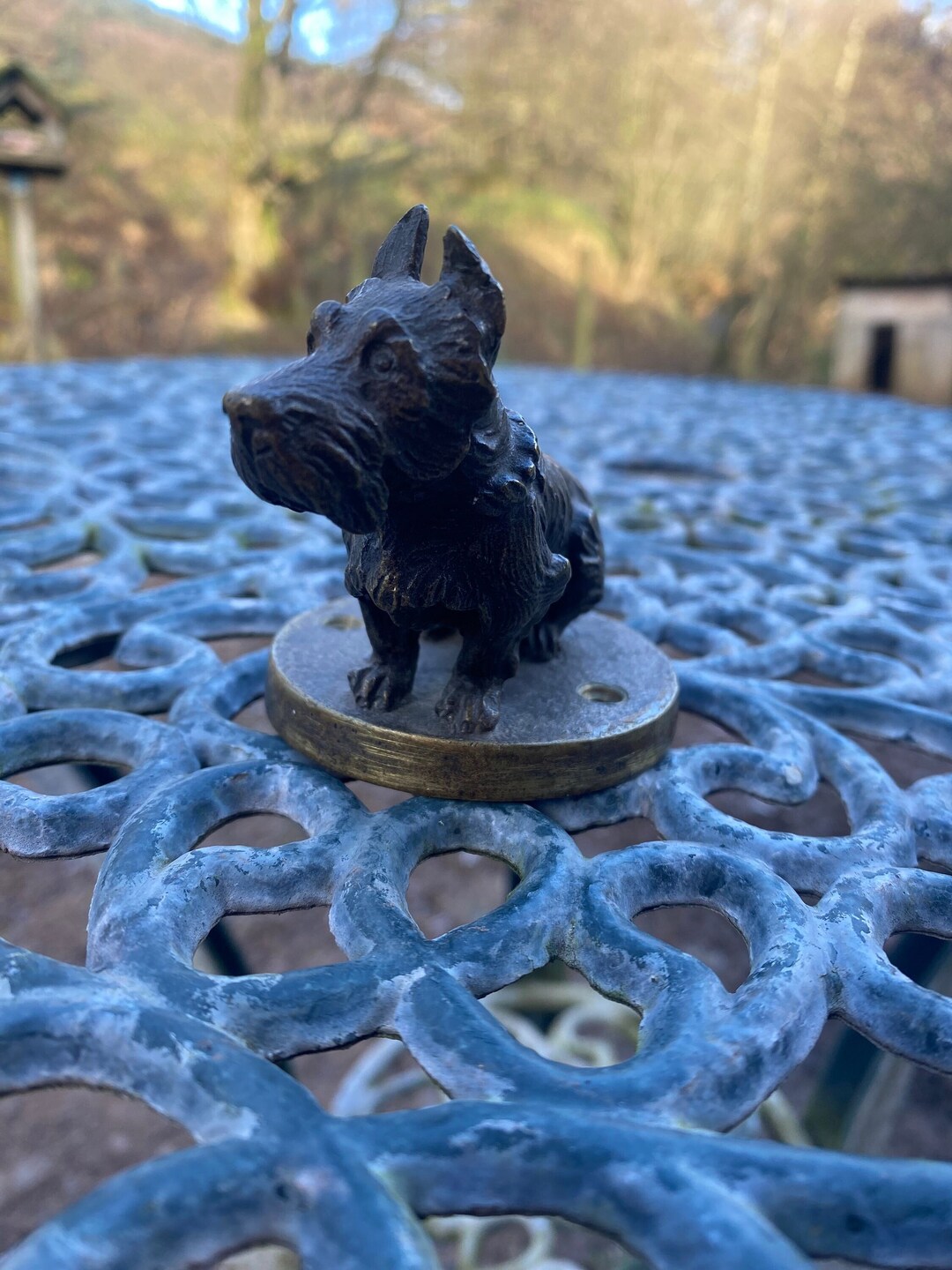 Chorus Brand London Bronze Car Mascot Scottie Dog - Etsy