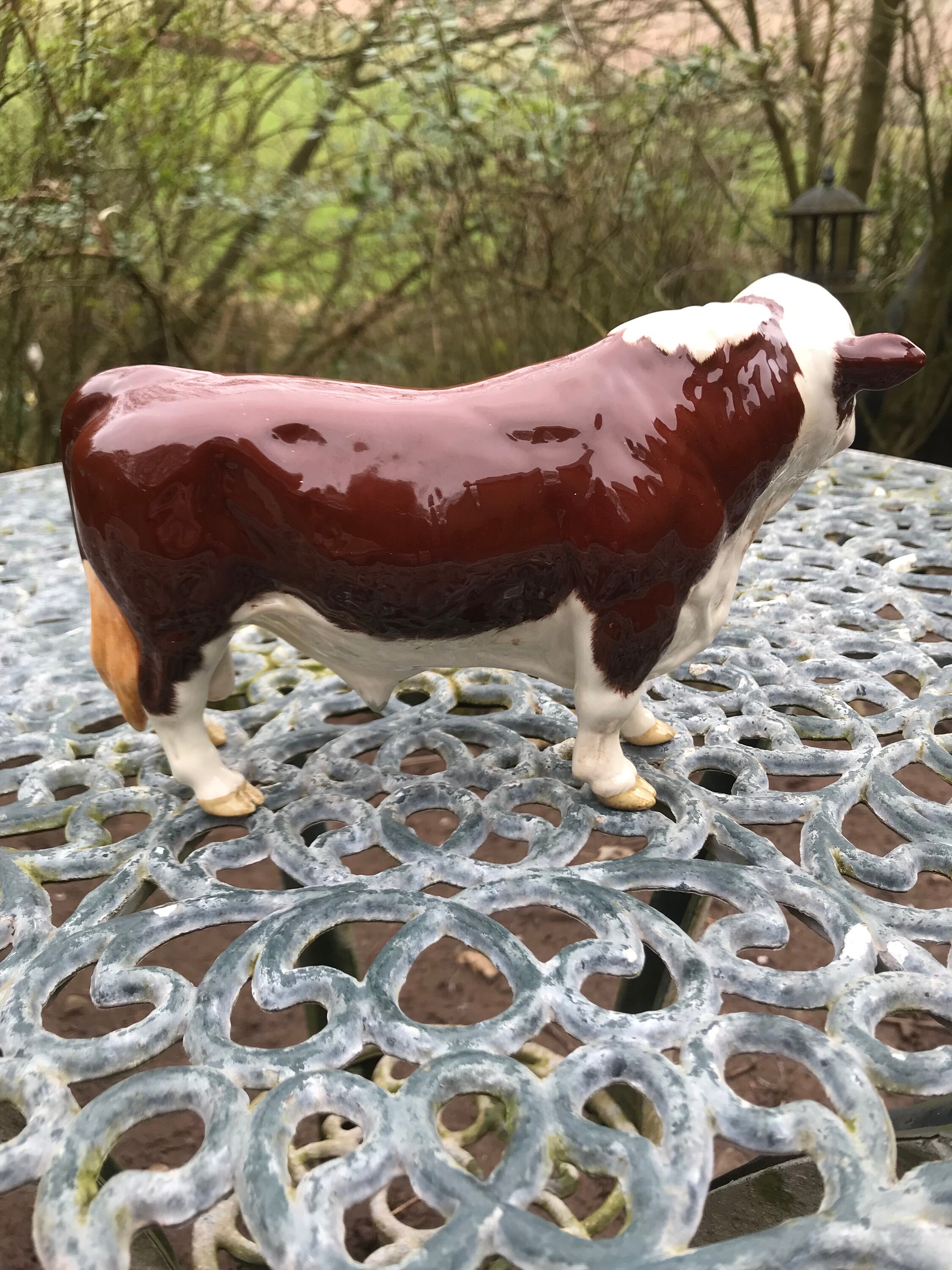 Beswick Polled Hereford Bull by Graham Tongue.model 2549A. - Etsy