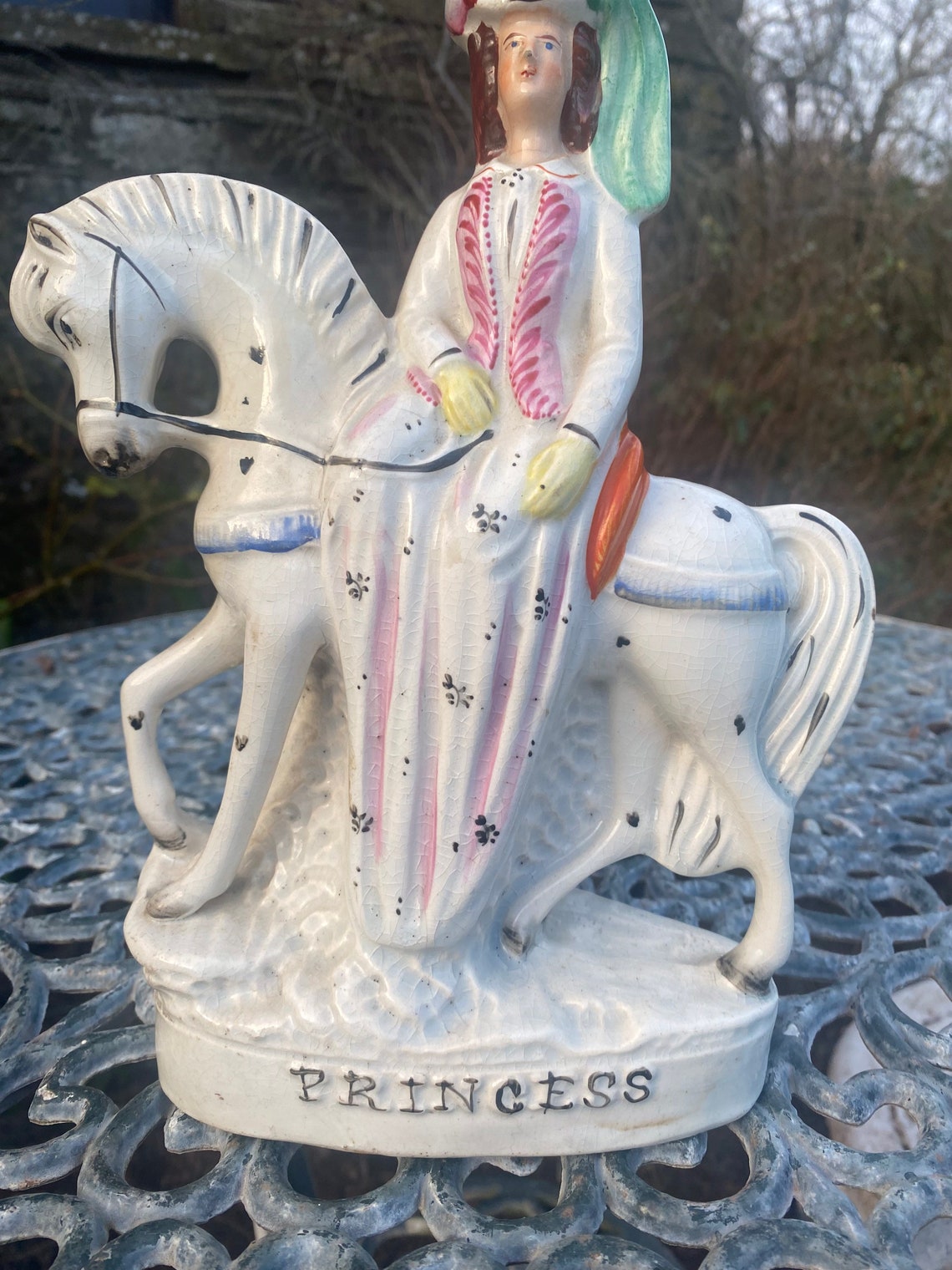 Staffordshire Figurine of the Princess Royal victoria Adelaide first ...