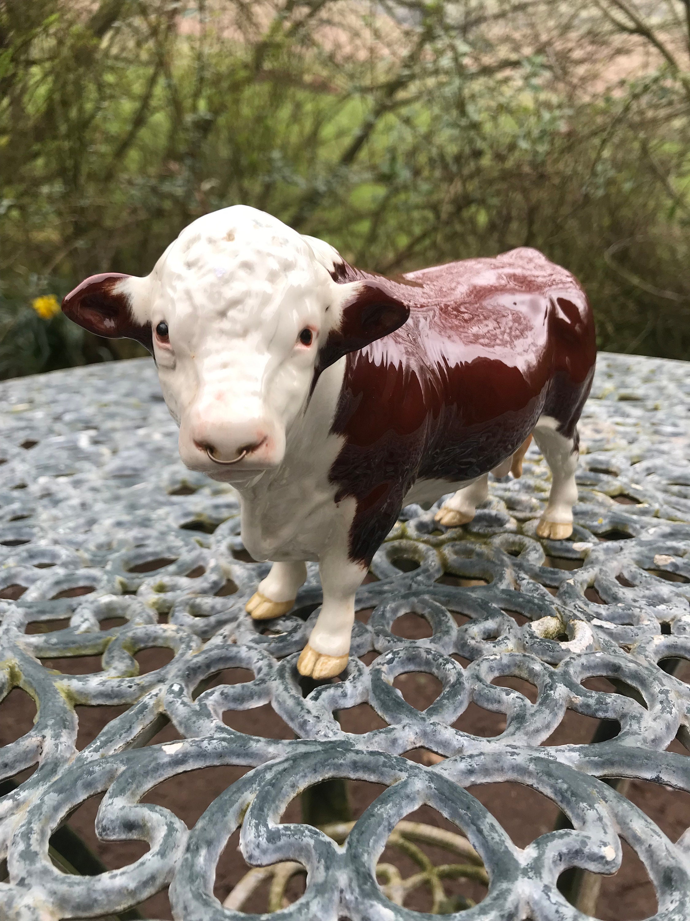 Beswick Polled Hereford Bull by Graham Tongue.model 2549A. - Etsy