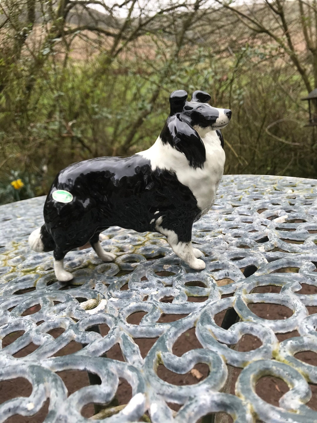 Beswick Sheepdog-large Model Nos 1792 Black and White Gloss by Arthur ...