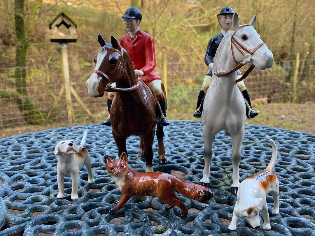 Beswick Hunt Scene.models 1730,1501,1440,2263,2264 - Etsy
