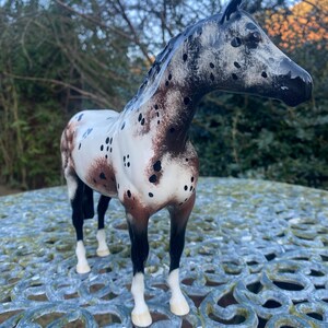 Royal DOULTON Appaloosa Stallion Horse 2nd Version Beswick Model Nos ...
