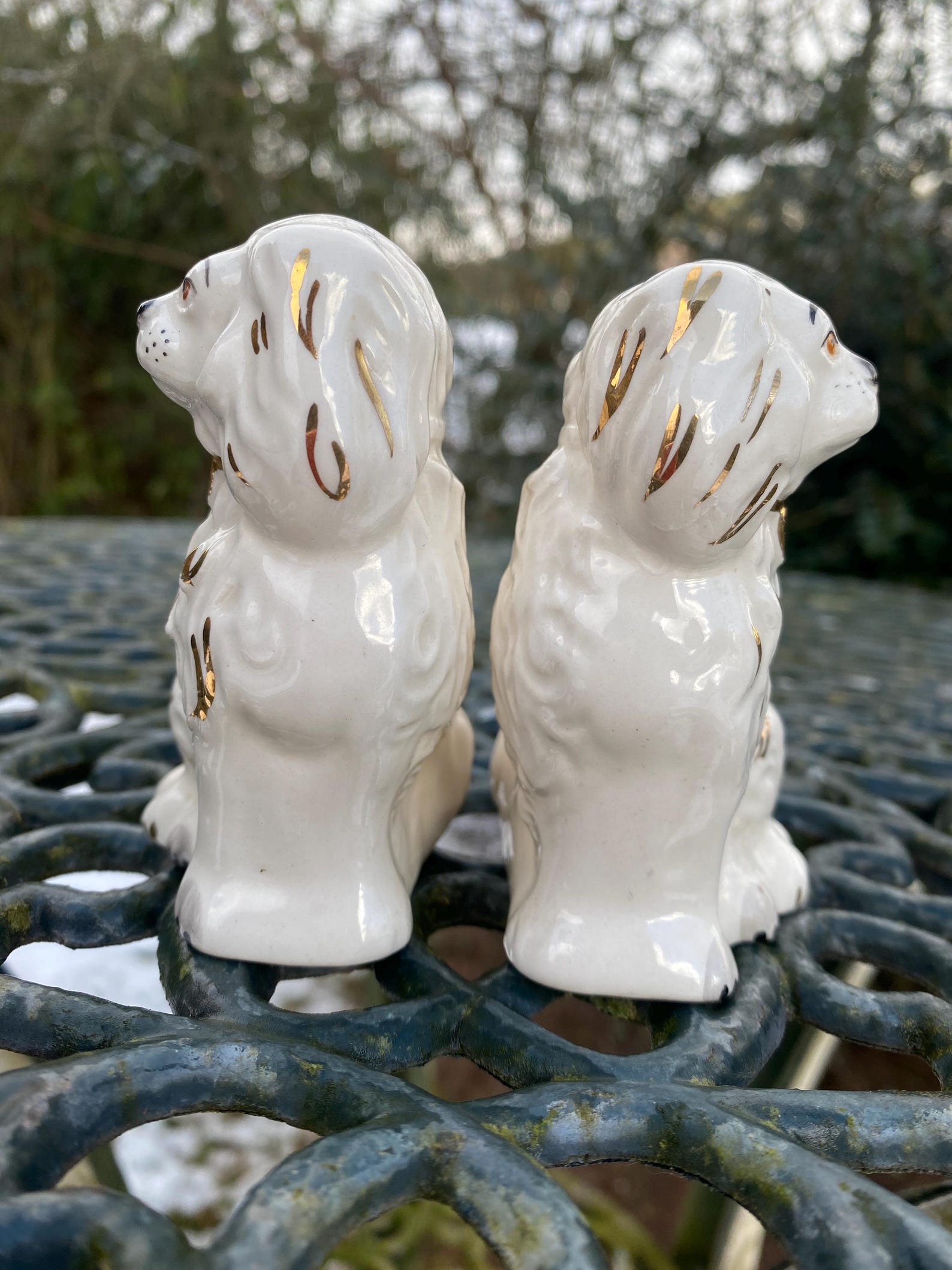 Beswick Old English Dogs (left and Right Facing Pairs )model Nos 1378/7 ...