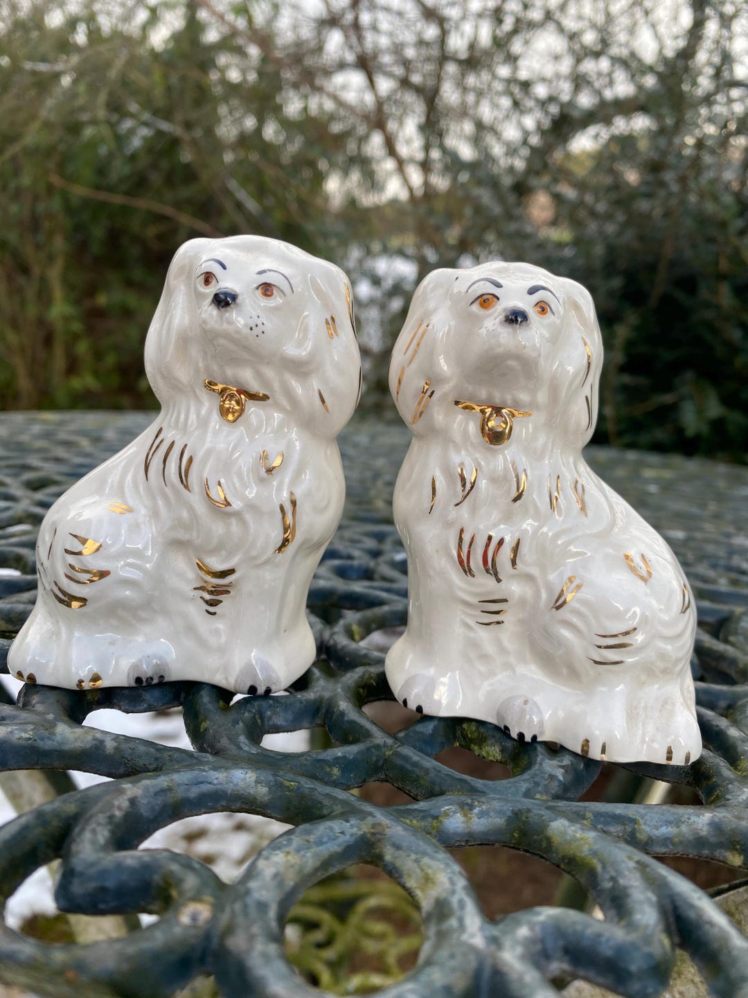 Beswick Old English Dogs (left and Right Facing Pairs )model Nos 1378/7 ...