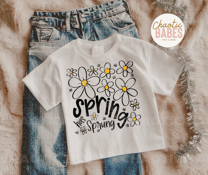 Tshirt, Spring Has Sprung, Spring Time, - Etsy