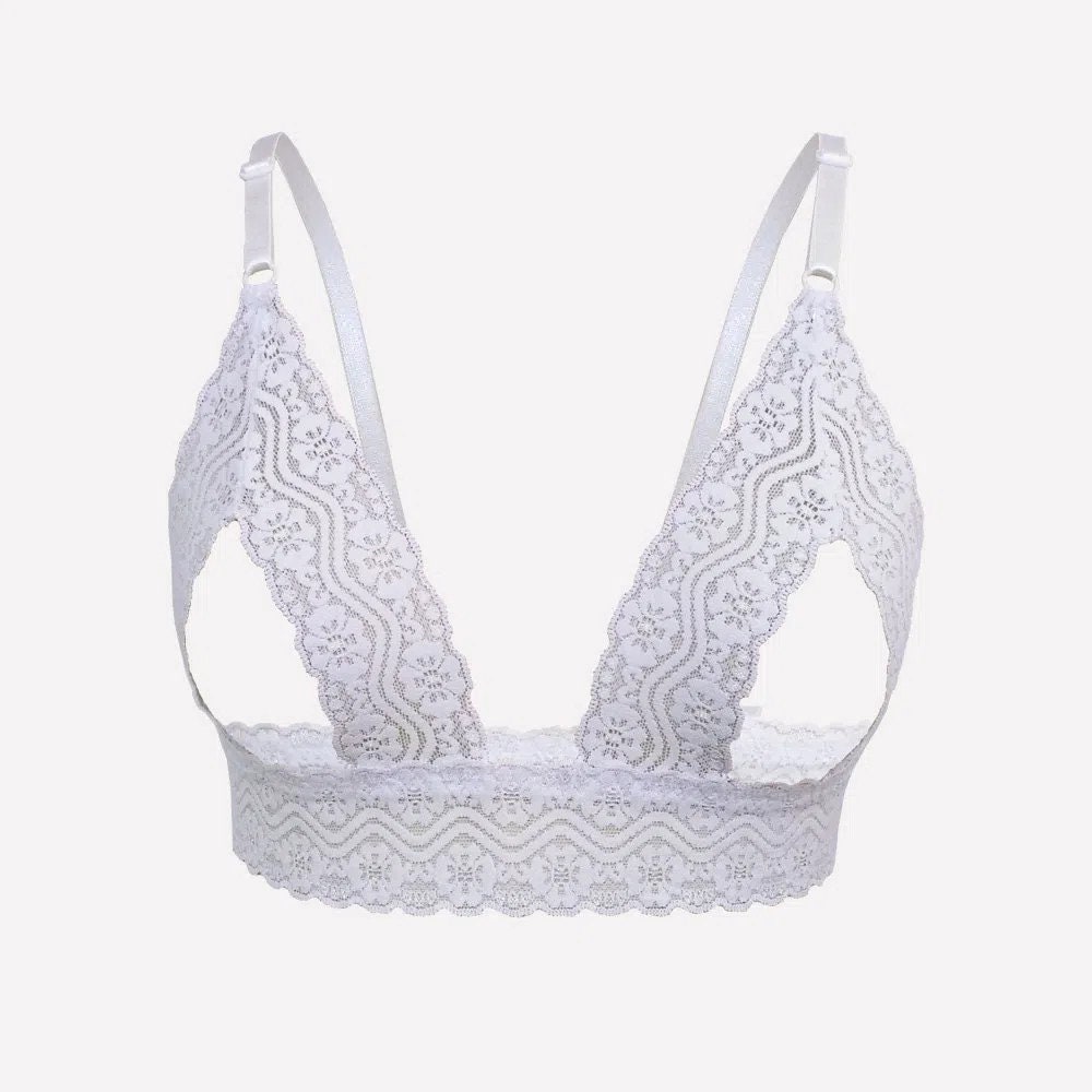 Sheer Bra, Open Cup Bra, Open Bra, Sexy Gifts, Lace Bra, Sexy Sheer ...