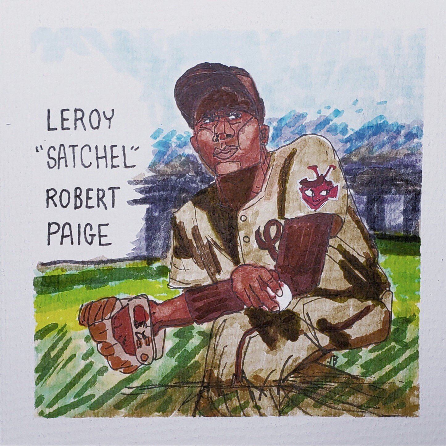 Satchel Paige - Etsy