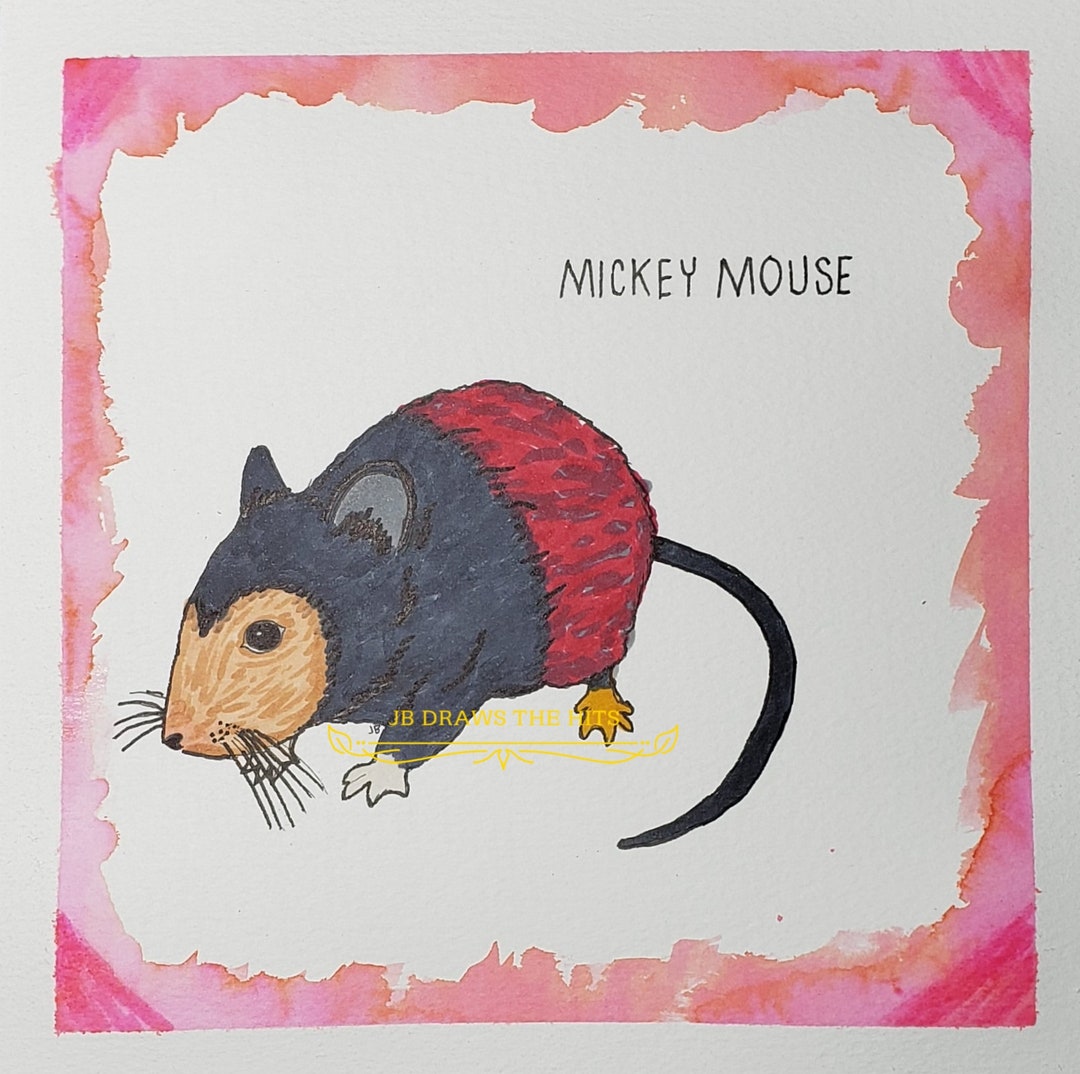 The Real Mickey Mouse - Etsy