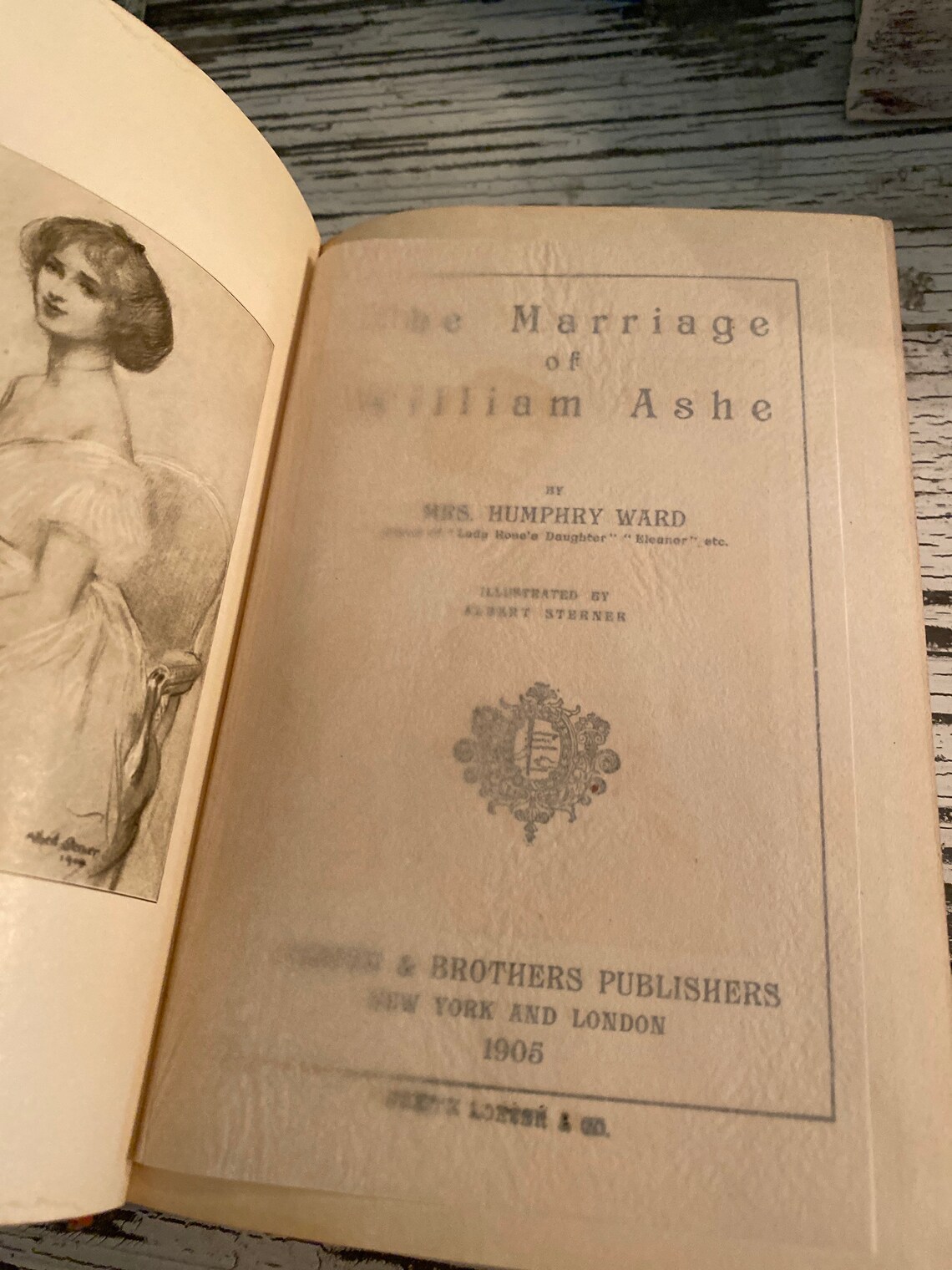 1905 the Marriage of William Ashe - Etsy