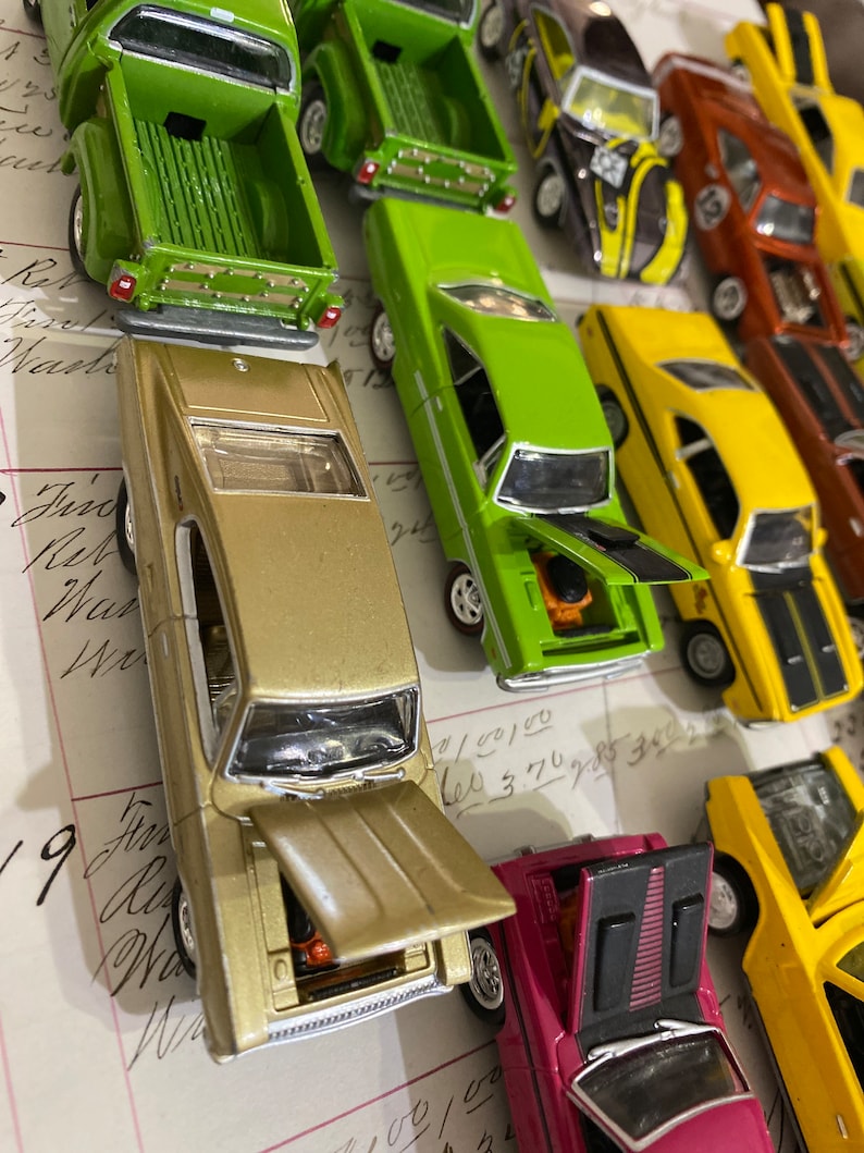 Lot of 18 Vintage Johnny Lighting Cars - Etsy