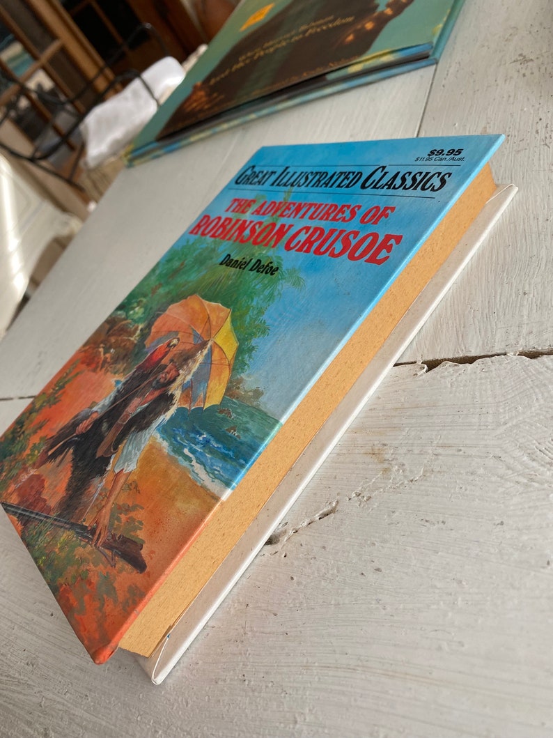 The Adventures of Robinson Crusoe Daniel Defoe Great Illustrated ...