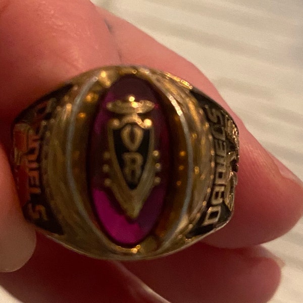Vintage Class Ring - Etsy