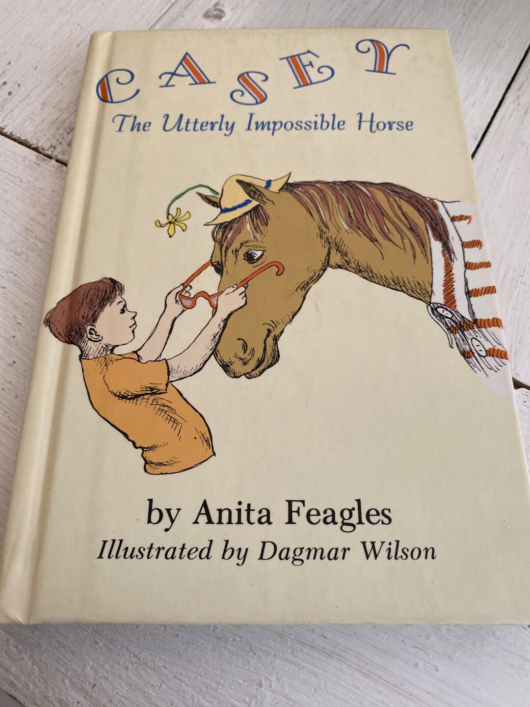 CASEY: THE UTTERLY Impossible Horse Hardcover 1st Print by Anita Macrae ...