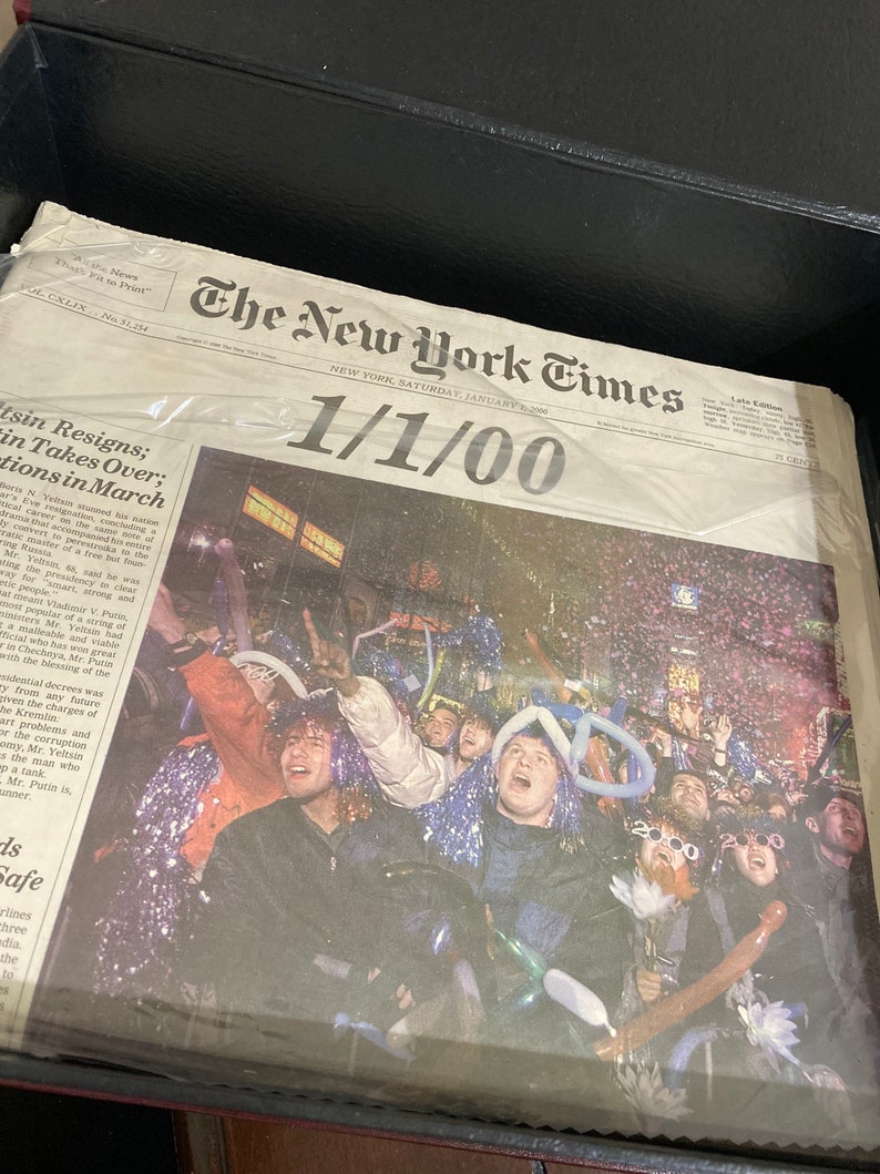 First Editions January 1, 2000 American Keepsake Newspaper Collection ...