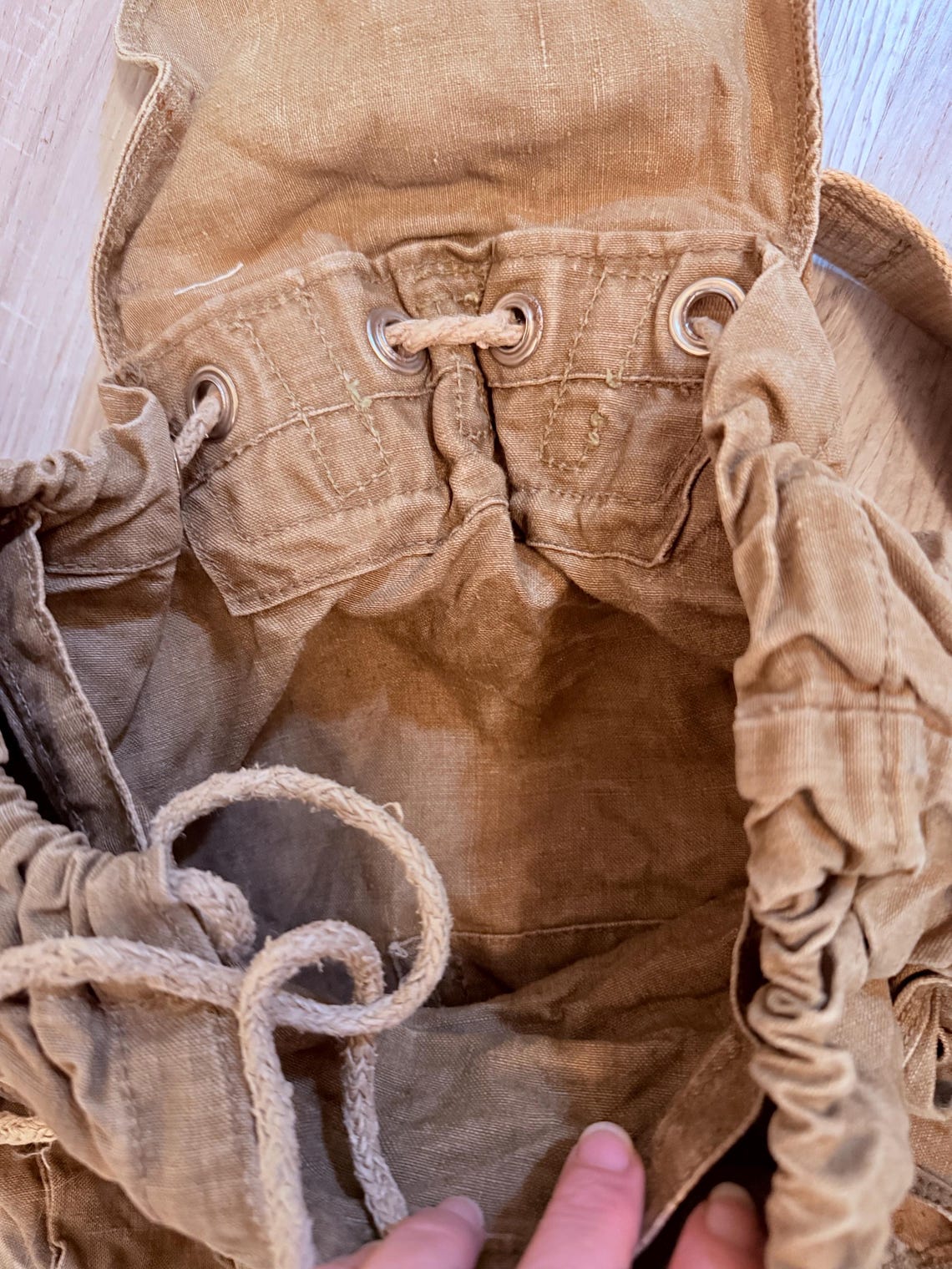Vintage Czech Army Vintage Rucksack With Y Straps Suspenders M60 Canvas ...